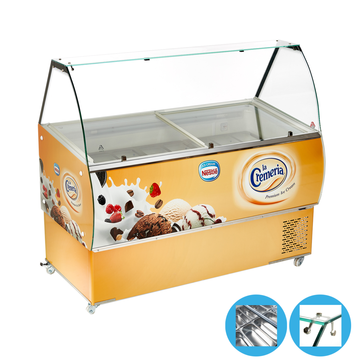 Nestle Ice Cream Display Freezer